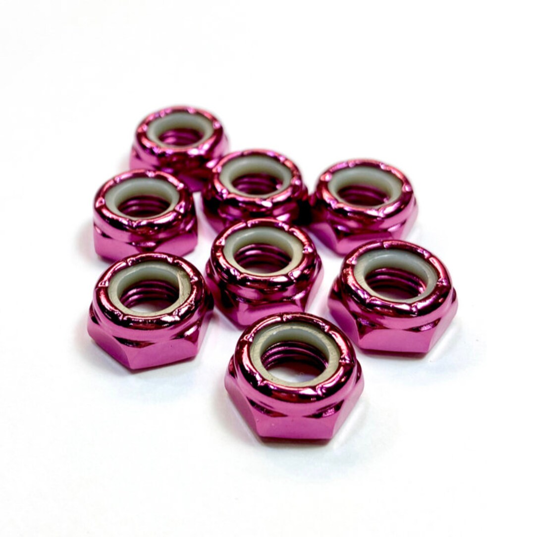 Pink Metallic Hardware Upgrade / Color Axle Nuts for Roller Skates - Etsy