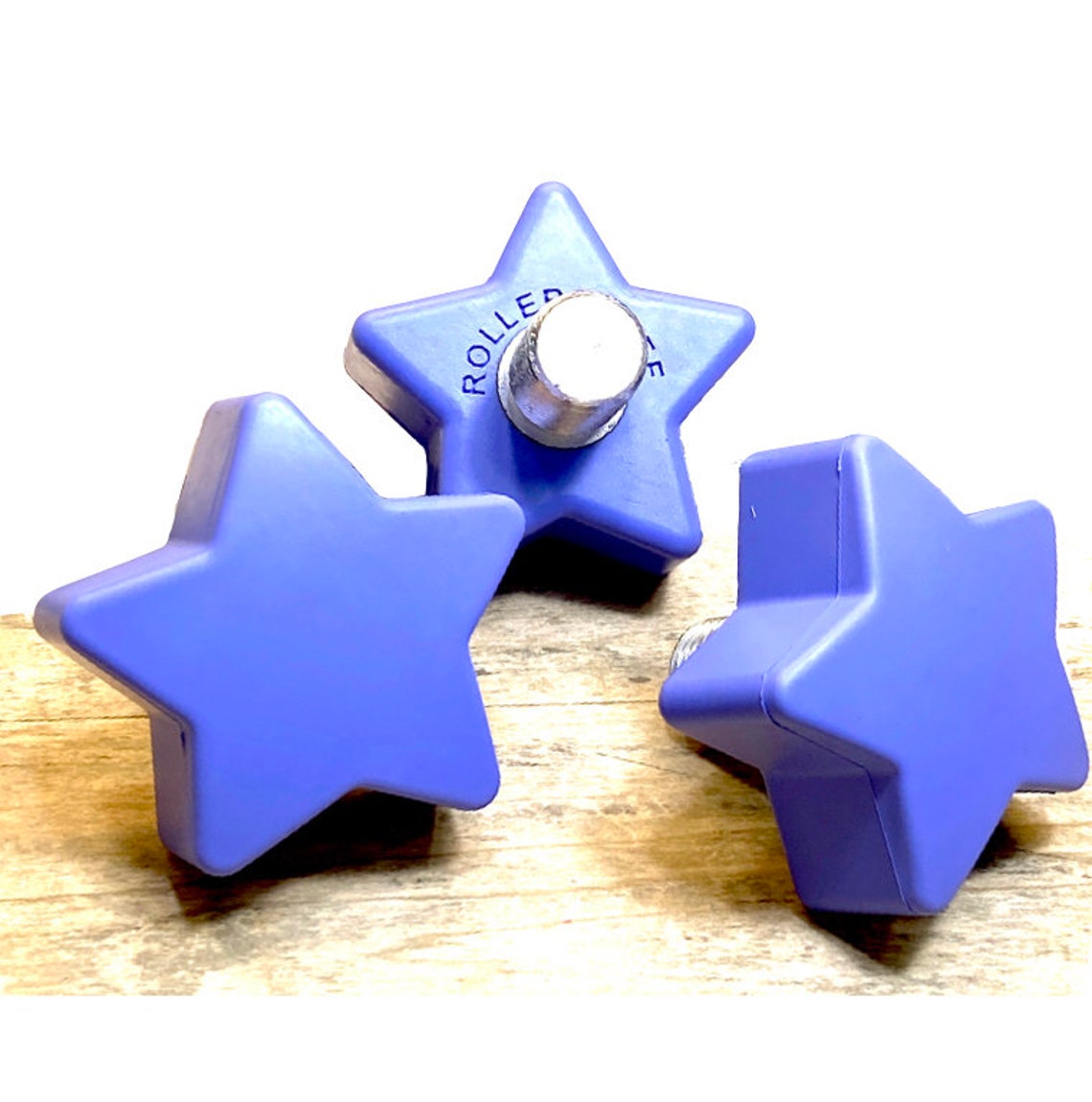 ROLLERSTUFF TWINKLE TOES Star Toe Stops Periwinkle Twinkle - Etsy