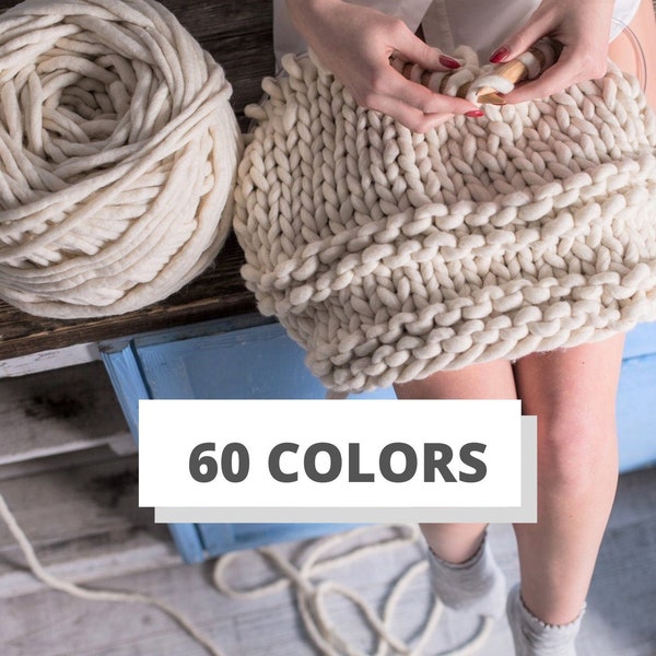 Super Chunky Yarn - Etsy