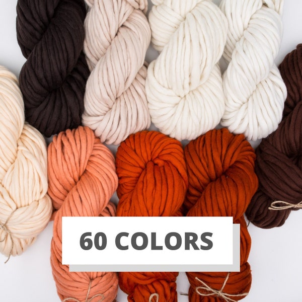 Super Chunky Yarn - Etsy