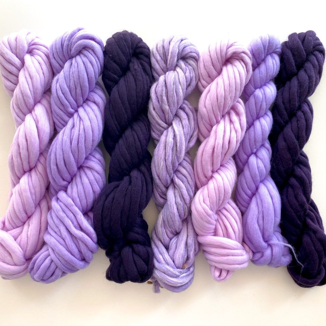 325g Super Bulky Merino Wool Yarn Destash Felted Handspun - Etsy