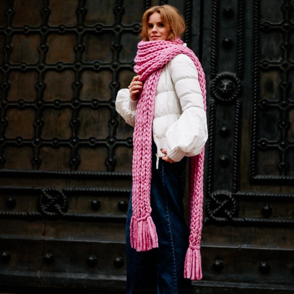 Chunky Scarf - Etsy
