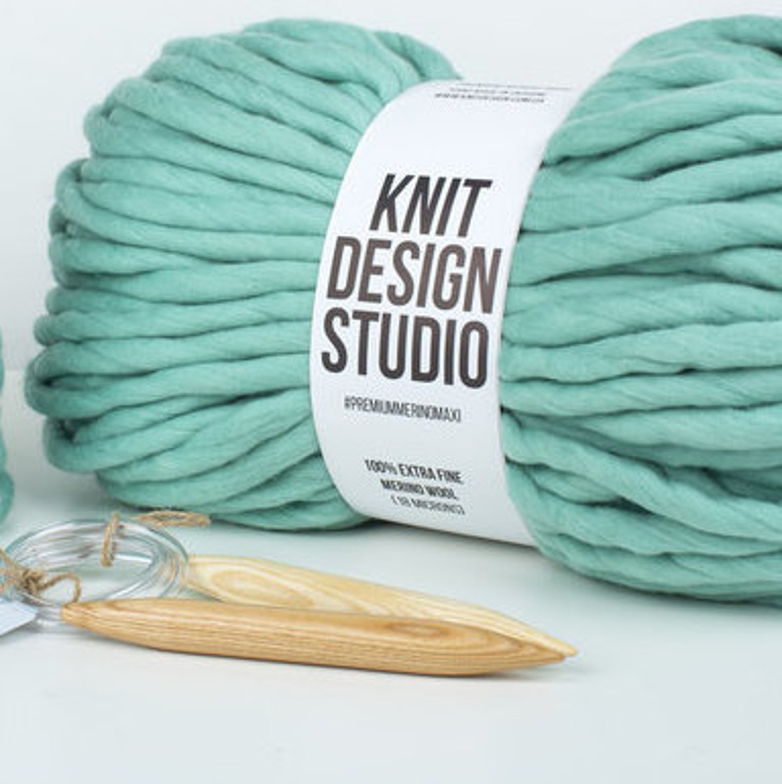 Chunky Knit Kit. Helsinki Hat KNITTING KIT. Giant Knitting | Etsy