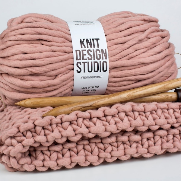 Knit Blanket Kit - Etsy