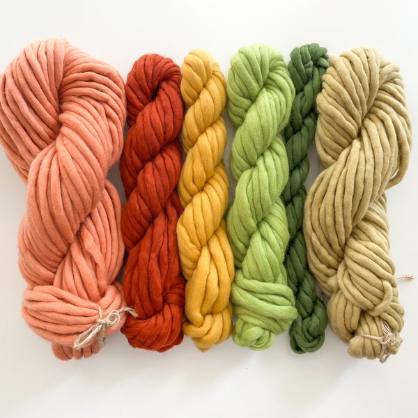 Multicolor Wool Yarn - Etsy