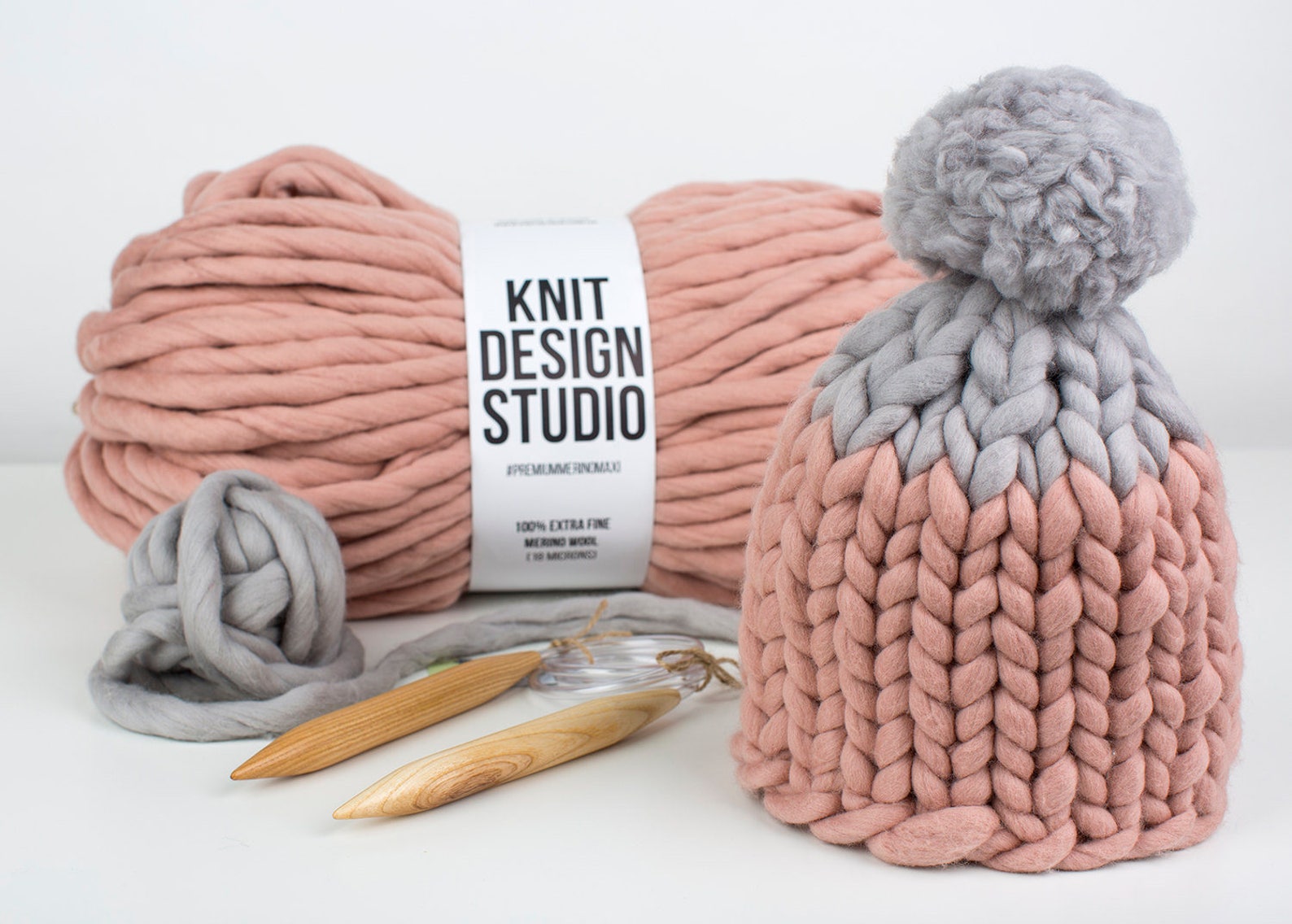 Chunky Yarn in Dusty Pink Chunky Blanket Yarn Hand Spun - Etsy