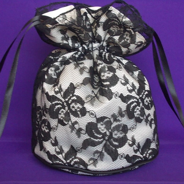 Lace Makeup Bag - Etsy