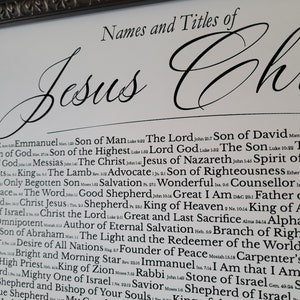 Names and Titles of Jesus Christ | Over 250 Names and Titles | Instant ...