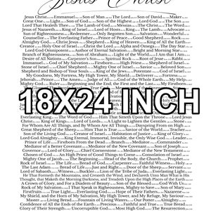 Bible Names and Titles of Jesus Christ | Over 200 Names and Titles From ...