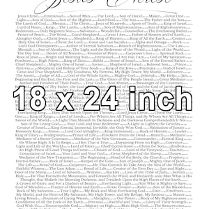 Names and Titles of Jesus Christ | Over 250 Names and Titles | Instant ...
