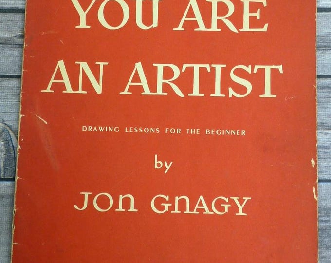 Drawing Book You Are an Artists by Jon Gnagy Drawing Lessons for the ...