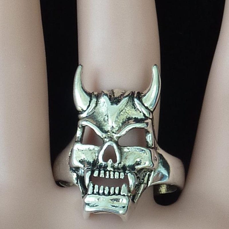 Biker Ring - Etsy