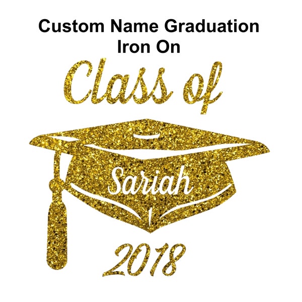 Graduation Decal Iron On - Etsy