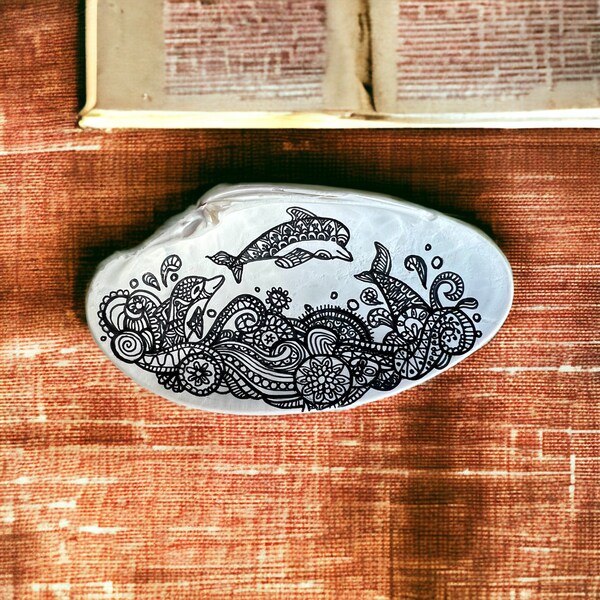 Coastal Zentangle - Etsy