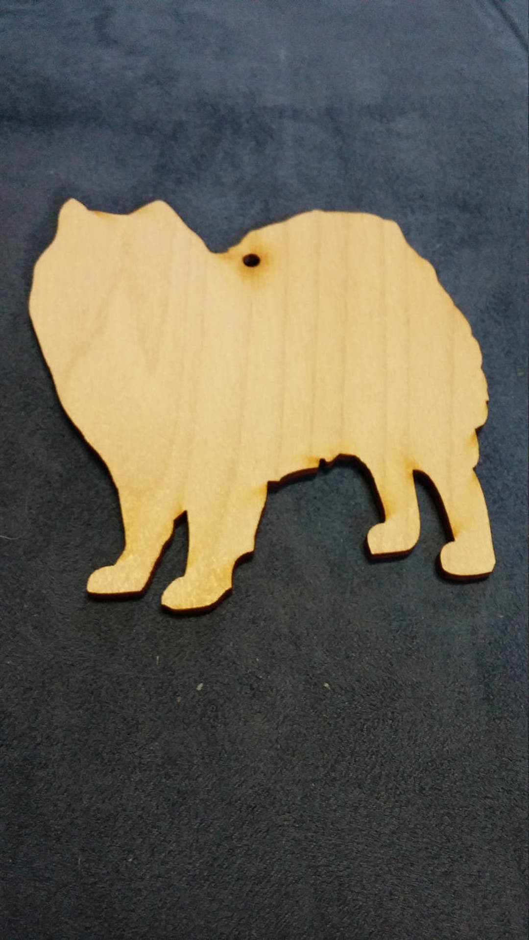 Eskimo Dog Ornament Custom Cutout Wood - Etsy