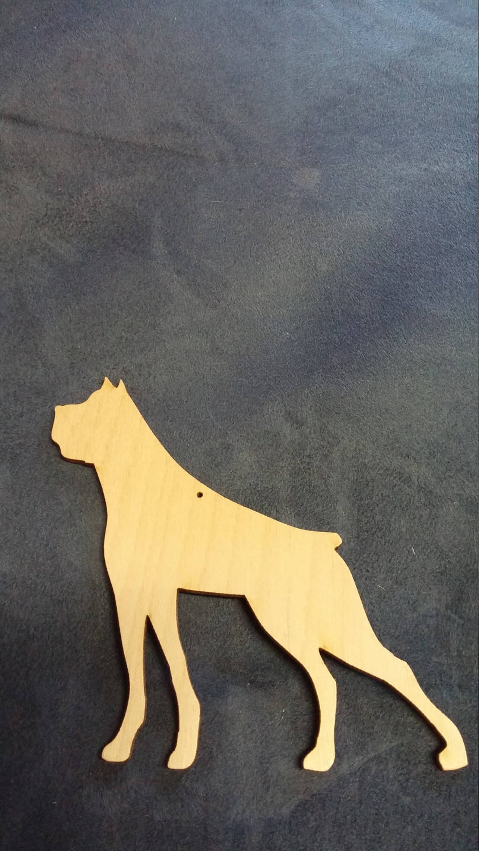 Boxer Dog Ornament Custom Cutout Wood - Etsy New Zealand
