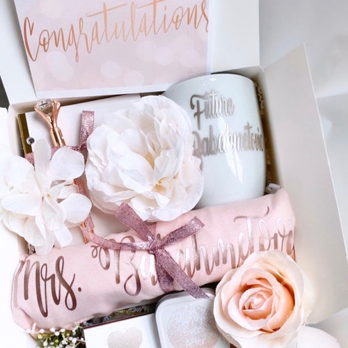 Bride to Be Bridal Engagement Gift Basket Present Bride Gift - Etsy