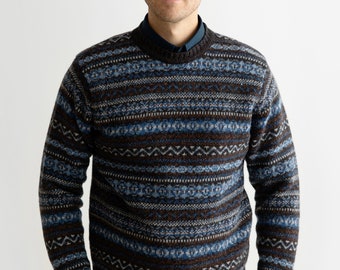 Pull fair isle | Etsy