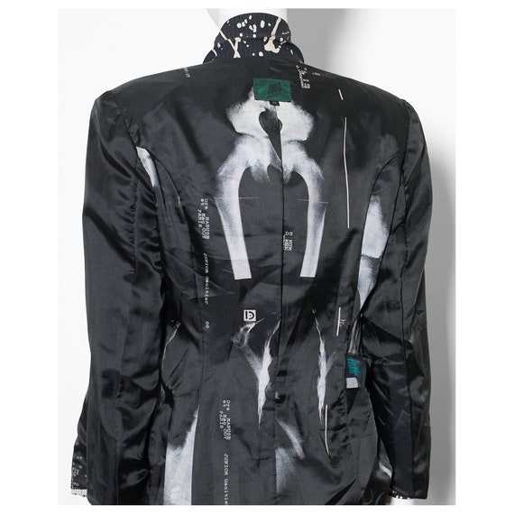 Iconic vintage 1991 bleach splatter pollock JEAN PAUL… - Gem