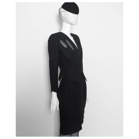 Iconic vintage 1997 black goddess THIERRY MUGLER ins… - Gem