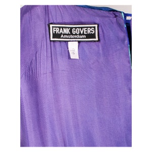 Stunning Vintage Silk Floral 1970s Frank Govers Couture Peplum - Etsy