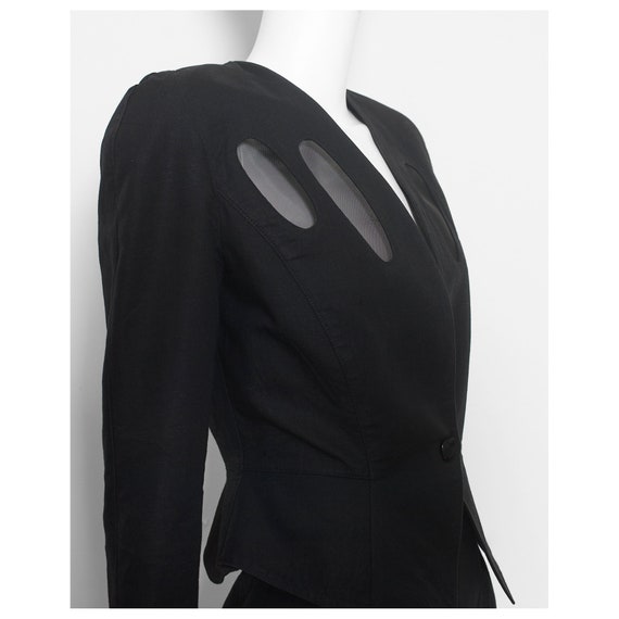 Iconic vintage 1997 black goddess THIERRY MUGLER ins… - Gem