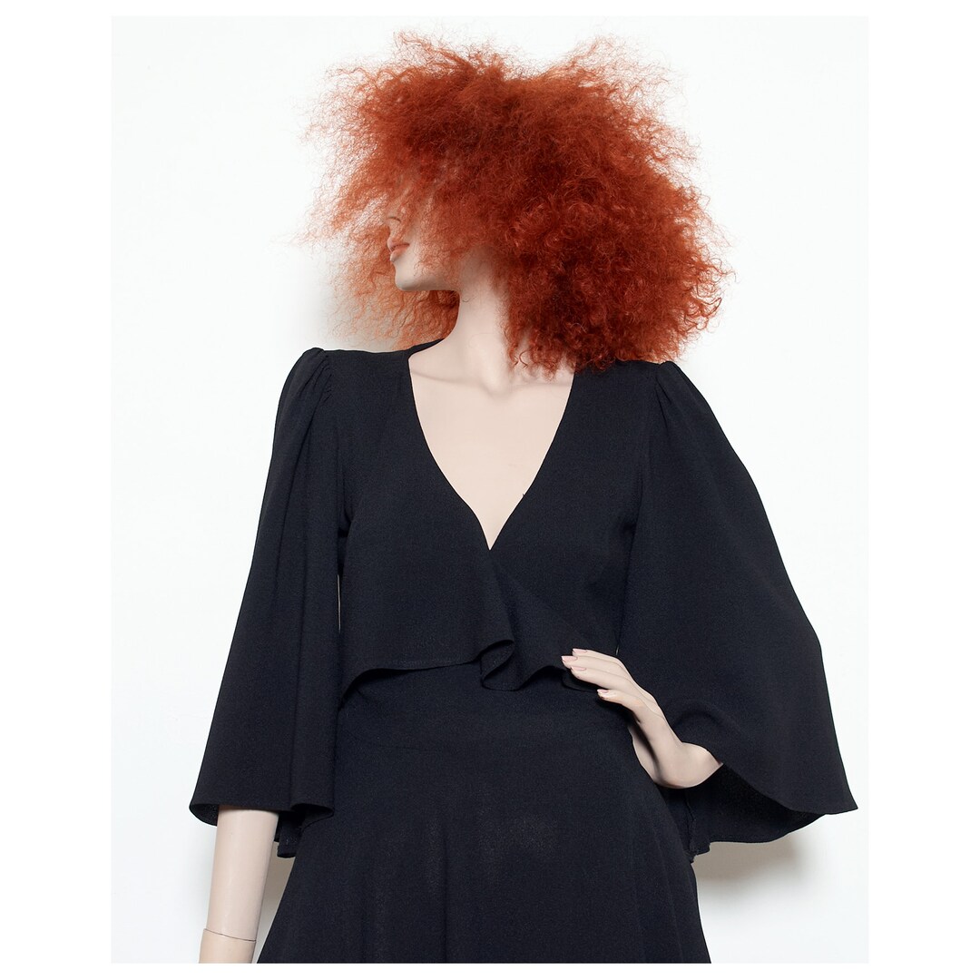 Fabulous Vintage Slinky 1970s Original BIBA Barbara Hulanicki Flouncy ...