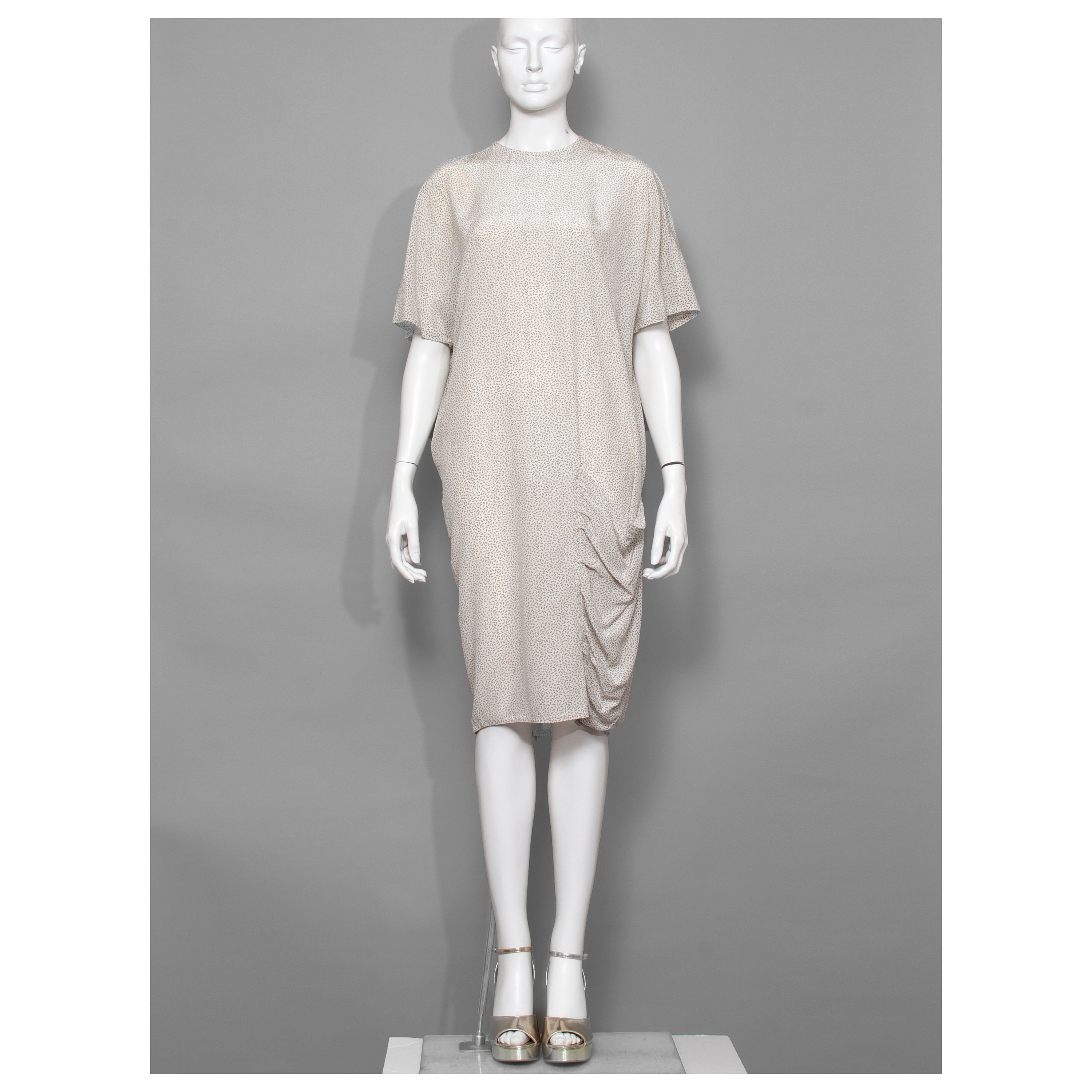 Rare Vintage Early 1980s Silk Gianni Versace Avant-garde Shirt Dress - Etsy