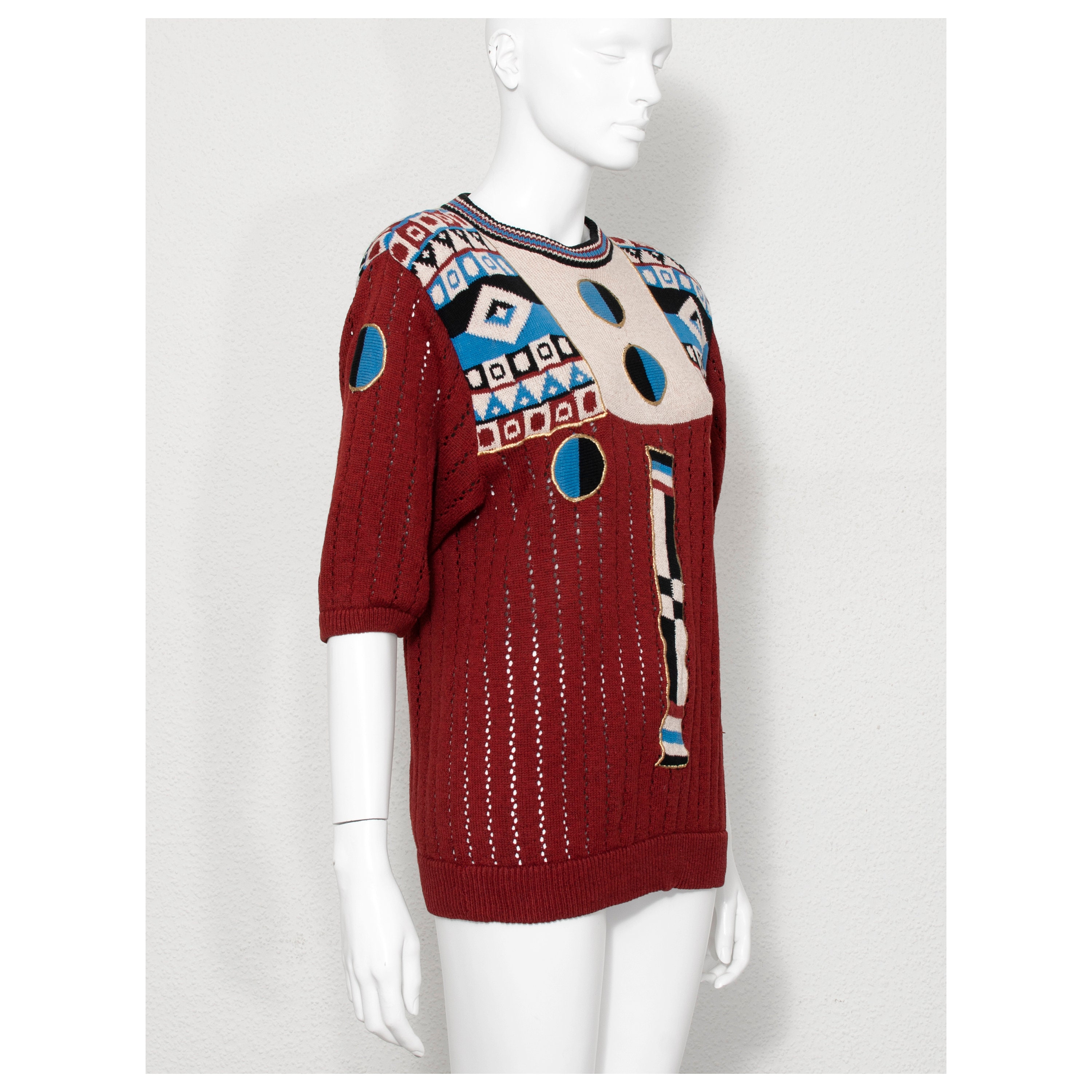 Rare Vintage Late 70s Aztec Ajour Knit KANSAI YAMAMOTO - Etsy