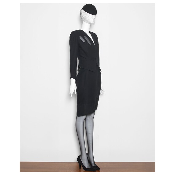 Iconic vintage 1997 black goddess THIERRY MUGLER ins… - Gem