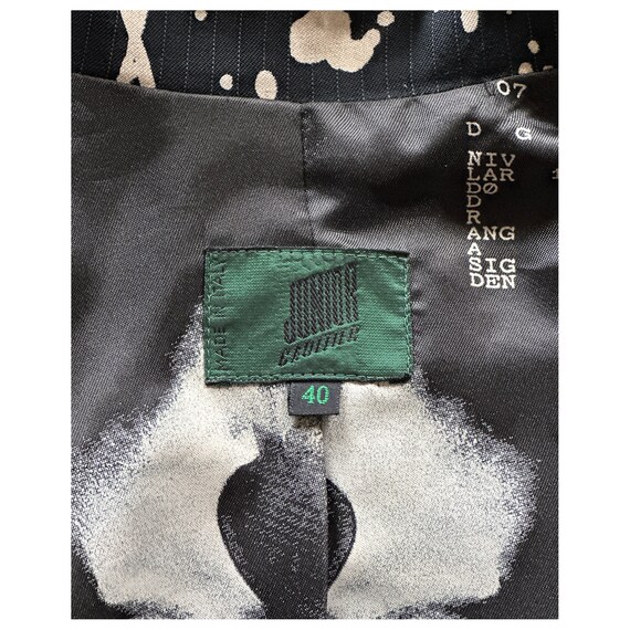 Iconic vintage 1991 bleach splatter pollock JEAN PAUL… - Gem