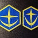 Gundam EFSF Earth Federation Space Force Logo Embroidered Sew on Patch ...