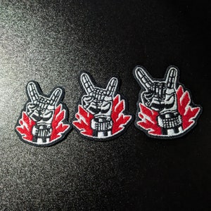 Cyberpunk 2077 Johnny Silverhand Logo Alternate Version Sew on ...