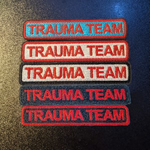 Cyberpunk 2077 Trauma Team Text Logo Sew on Embroidered Patch - Etsy
