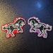 Cyberpunk 2077 Aldecaldos Skeleton Horse Sew on Embroidered Patch - Etsy