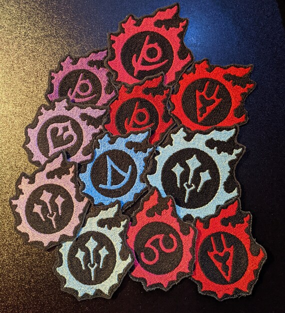 FFXIV Job Icon Sew on Embroidered Patches Alternate Colors | Etsy