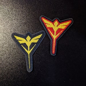 Gundam Zeon Logos Sew on Embroidered Patch - Etsy