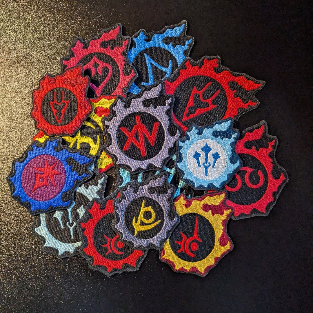 FFXIV Job Icon Sew on Embroidered Patches Alternate Colors - Etsy
