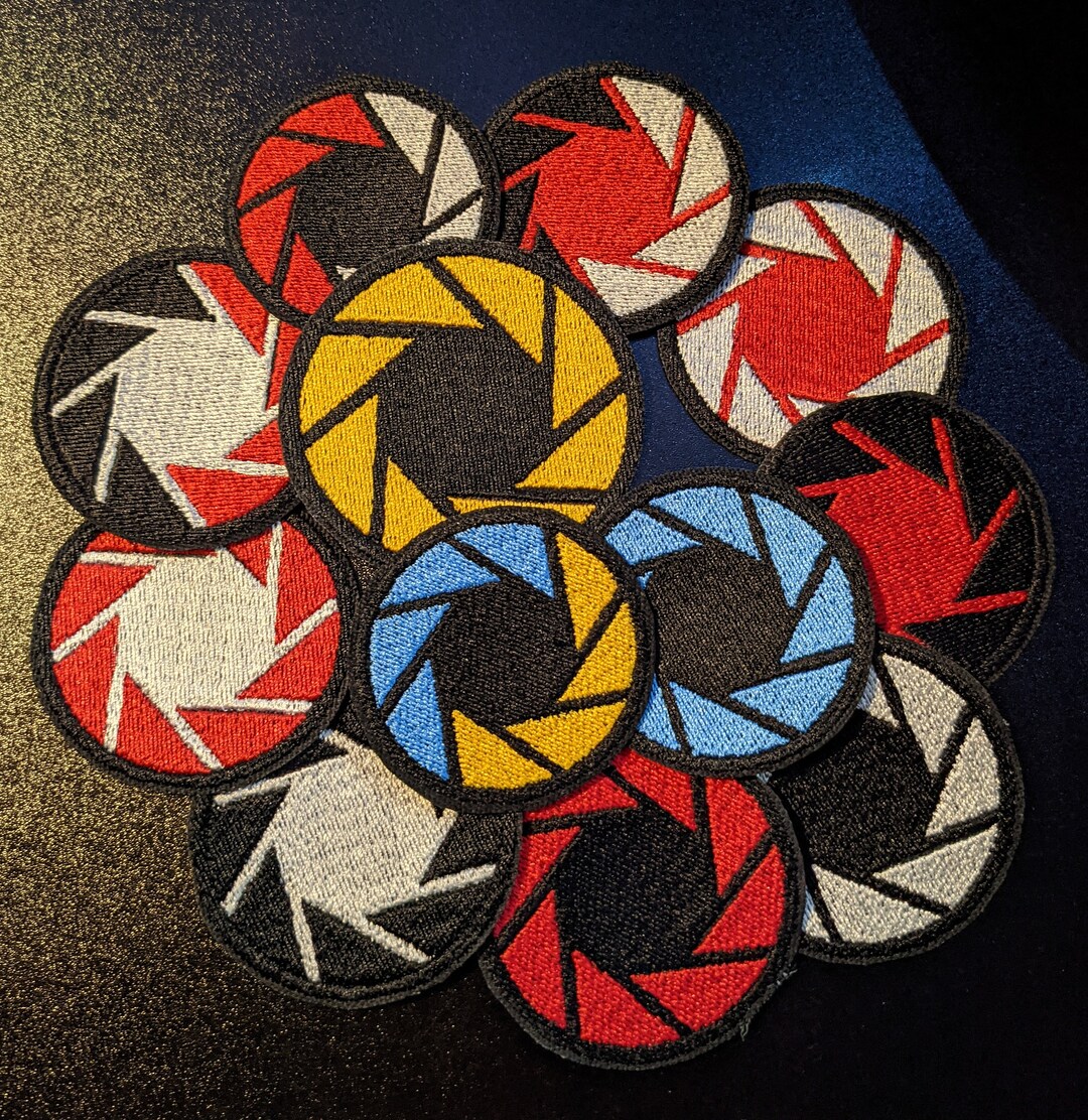 Portal Aperture Science Logo Embroidered Sew on Patch - Etsy