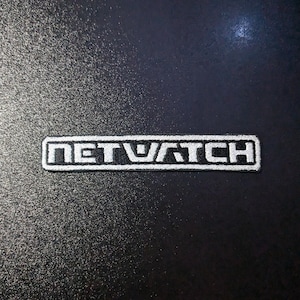 Cyberpunk 2077 Netwatch Text Logo Sew on Embroidered Patch - Etsy
