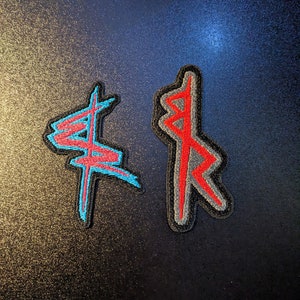Cyberpunk 2077 Edgerunner Logo Sew on Embroidered Patch - Etsy