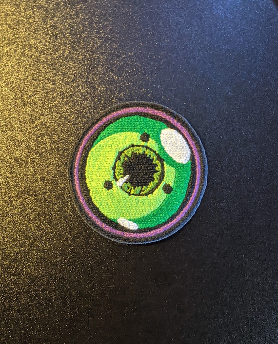 EVA01 Eye Sew on Patch Neon Genesis Evangelion - Etsy