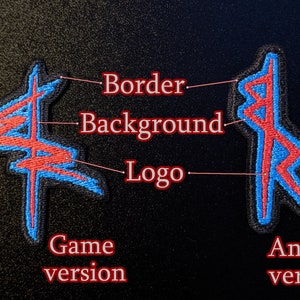 Cyberpunk 2077 Edgerunner Logo Sew on Embroidered Patch - Etsy