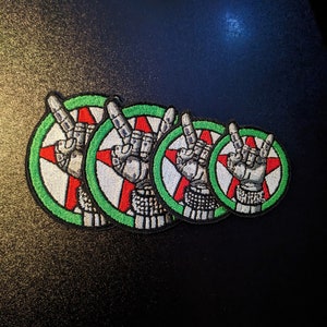 Cyberpunk 2077 Johnny Silverhand Logo Sew on Embroidered Patch - Etsy