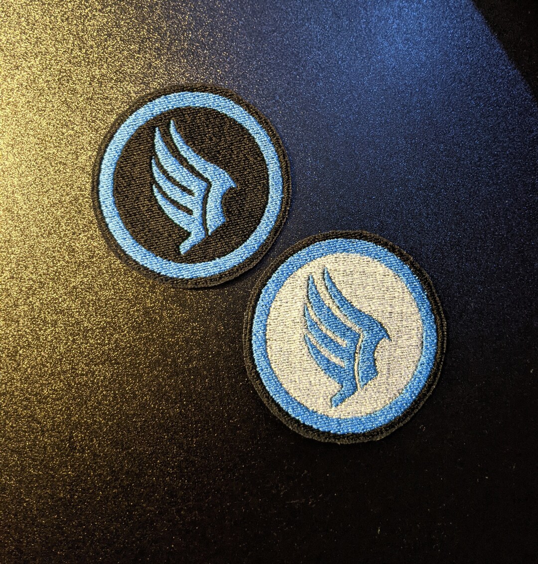 Mass Effect Paragon Logo Sew On Embroidered Patch Etsy