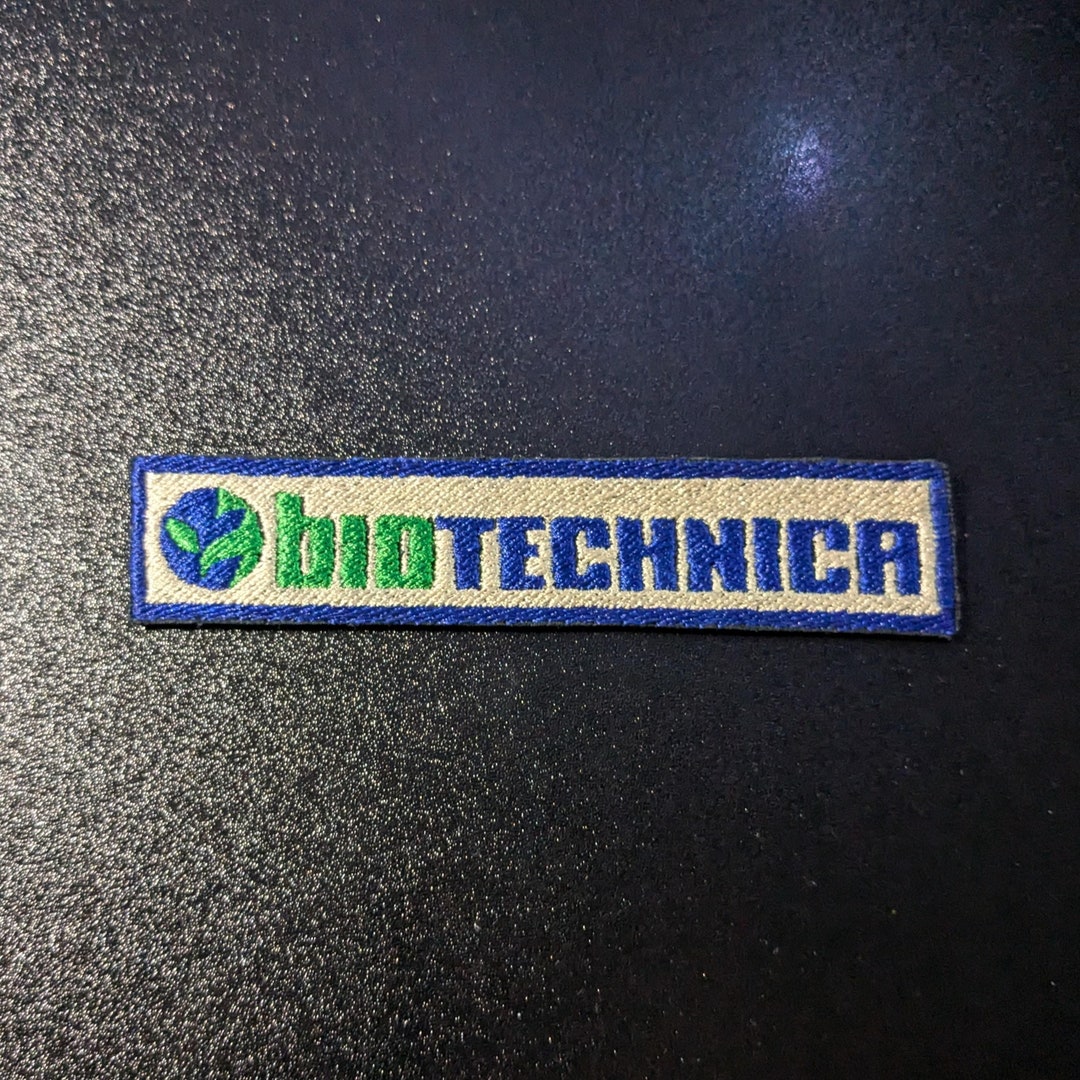 Cyberpunk 2077 Biotechnica Text Logo Sew on Embroidered Patch - Etsy