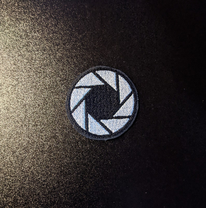 Portal Aperture Science Logo Embroidered Sew on Patch - Etsy