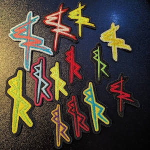 Cyberpunk 2077 Edgerunner Logo Sew on Embroidered Patch - Etsy