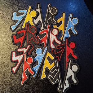 Portal Game Logo Sew on Embroidered Patch Set - Etsy