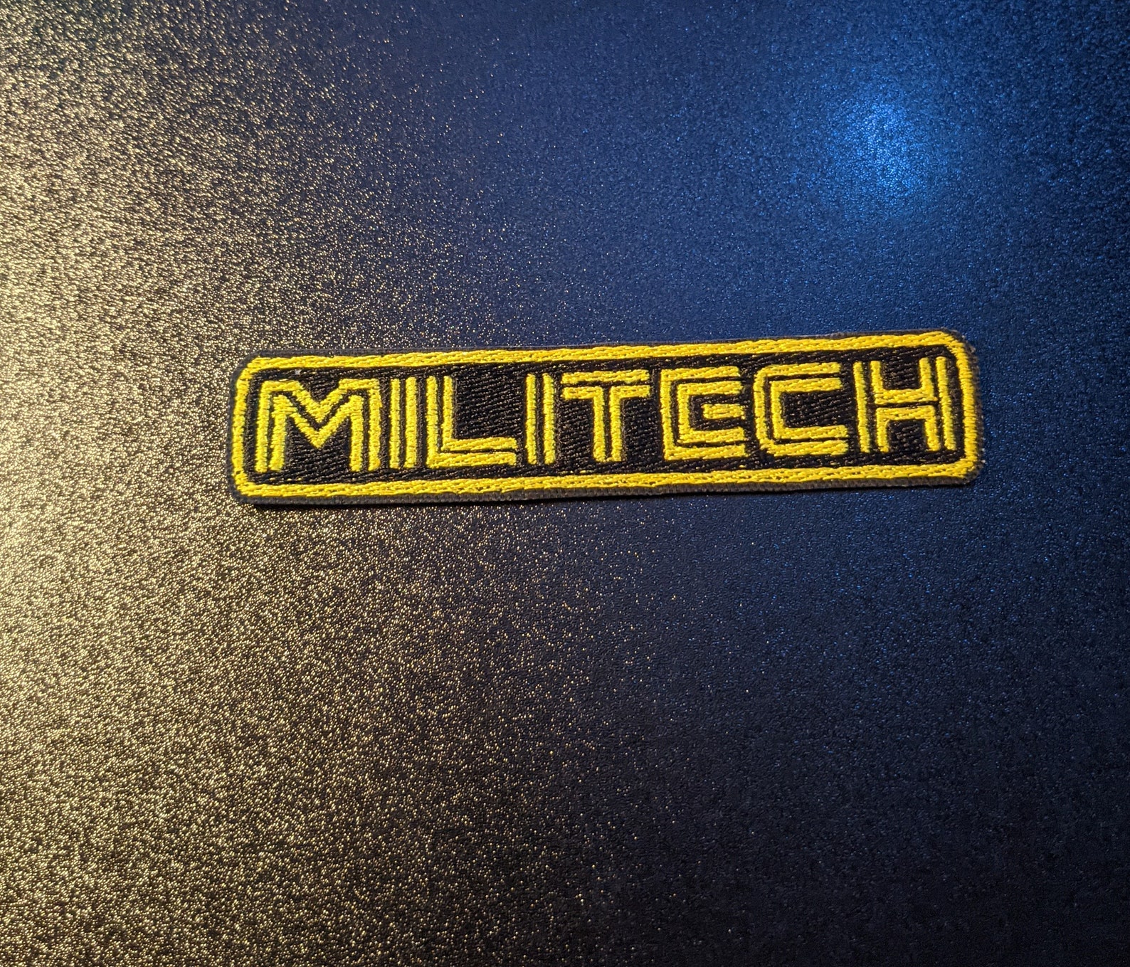 Cyberpunk 2077 Militech Text Logo Sew on Embroidered Patch - Etsy